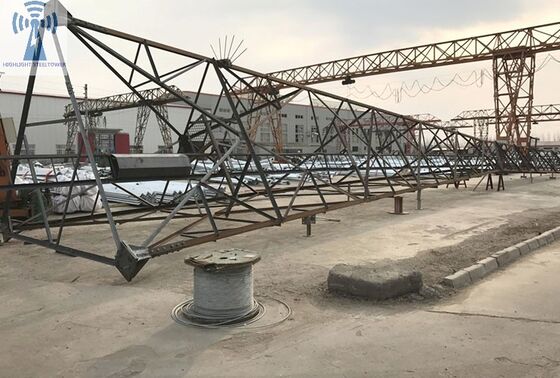 HDG 3 Or 4 Legs Lattice Angle Triangular Antenna Tower 60 Degree